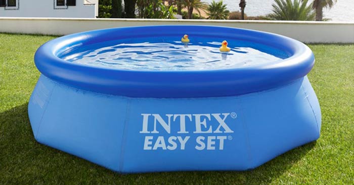 Intex Easy Set Pool (3 m Durchmesser & 76 cm Höhe) für 33,85€