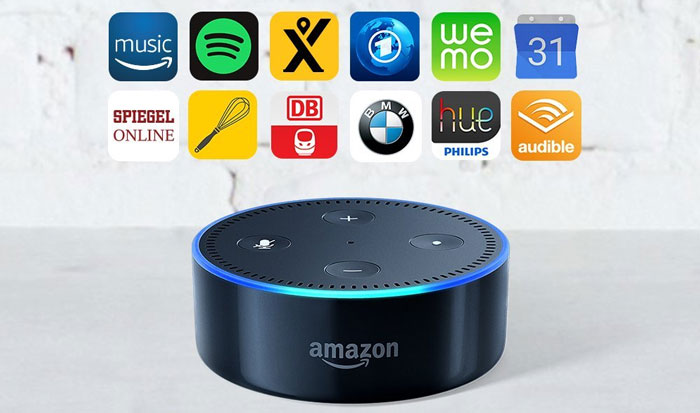 Amazon Echo Dot (Bluetooth Lautsprecher mit Sprachassistent) für 39,99€