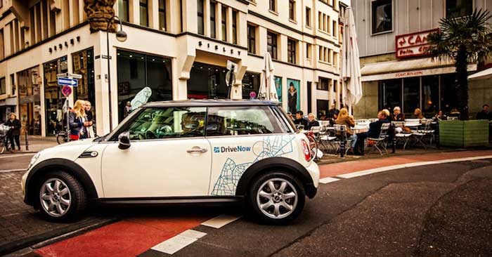 DriveNow Anmeldung für 4,99€ + 15 Freiminuten - Carsharing Anbieter