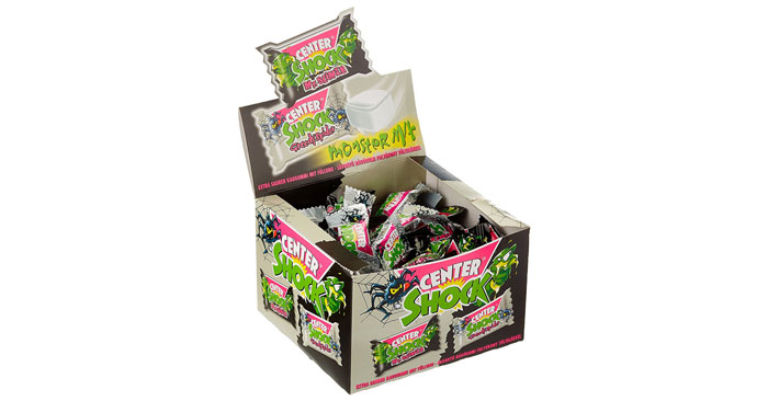 100x Center Shock Monster Mix Kaugummis für 4,74€