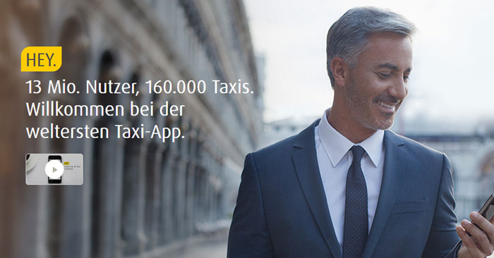 myTaxi App: 20% Gutschein auf alle Taxifahrten (auch Bestandskunden)