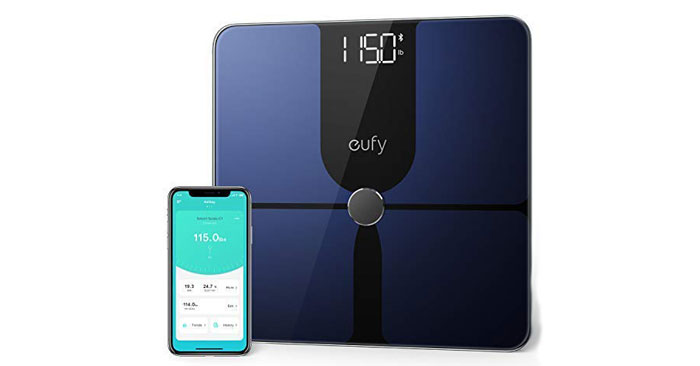 eufy Smart Scale P1 Personenwaage (Gewicht, Körperfett, etc.) für 31,99€
