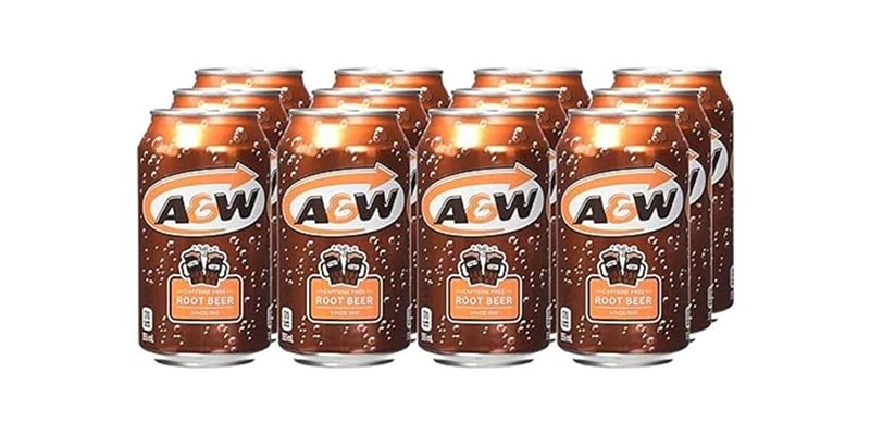 12x A&W Root Beer (355 ml) für 9,99€ (Kanada Import)